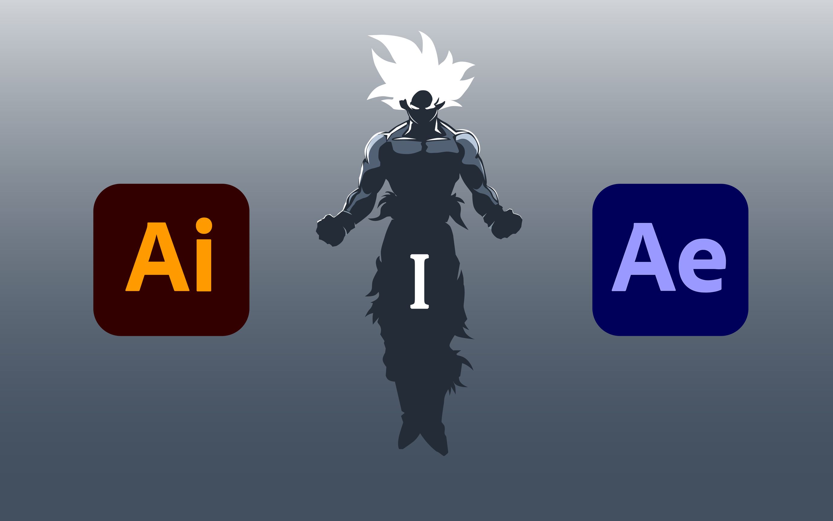 【AE教程】如何将AI文件的分层信息导入AE中 - 悟空动画教程之一