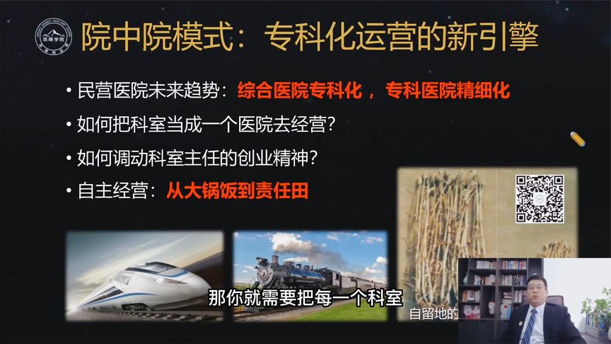 医院绩效管理:院中院模式,专科化运营的新引擎