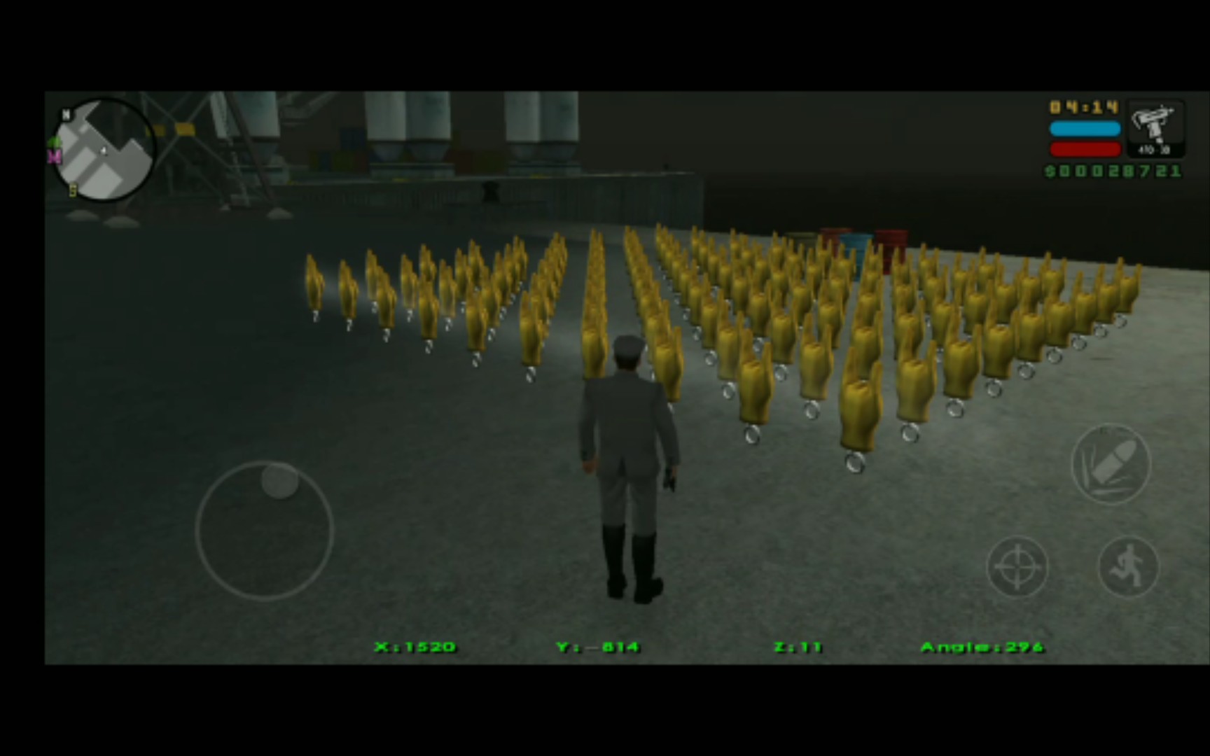 [自由城故事] 十六进制修改隐藏包裹坐标,集合在一个街道收集_演示