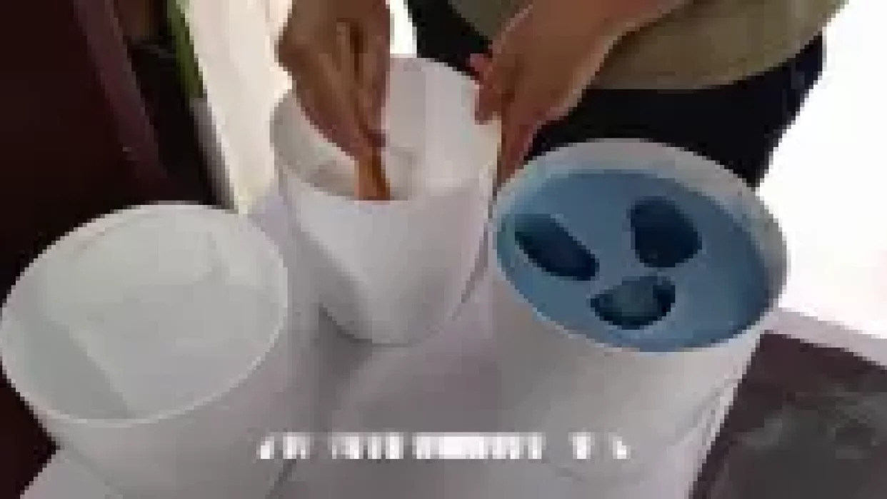 家庭版手模 抖音同款3D情侣手膜制作视频教学克隆粉模型粉制作流程...