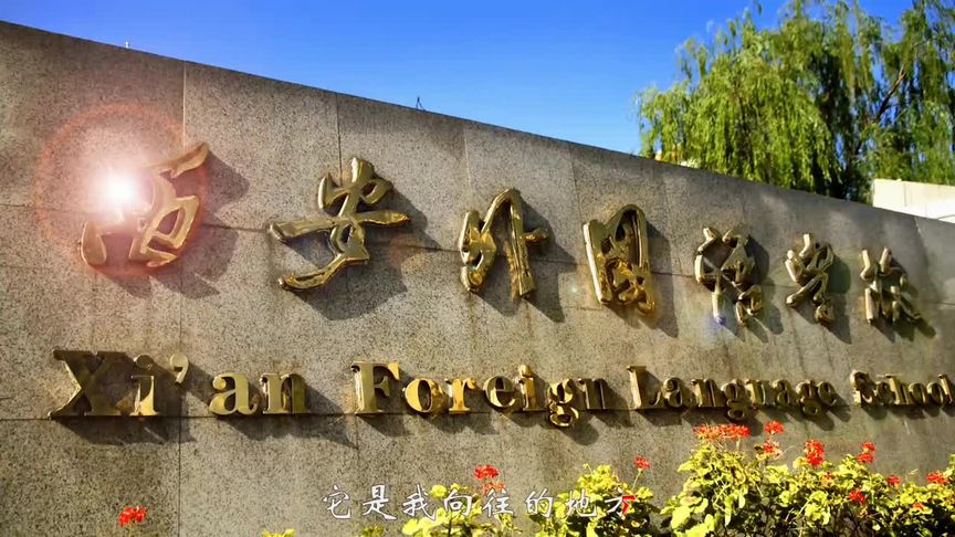 古城西安有座悠久的学堂!#美丽校园 #宣传片
