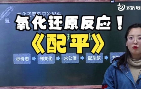 【氧化还原反应②】配平之化合价升降守恒法运用.