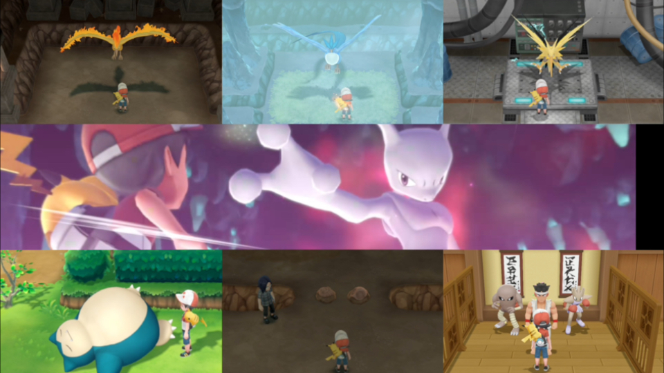 ...【口袋妖怪-Let’s Go皮卡丘】全神兽+特殊宝可梦捕捉位置流程攻略