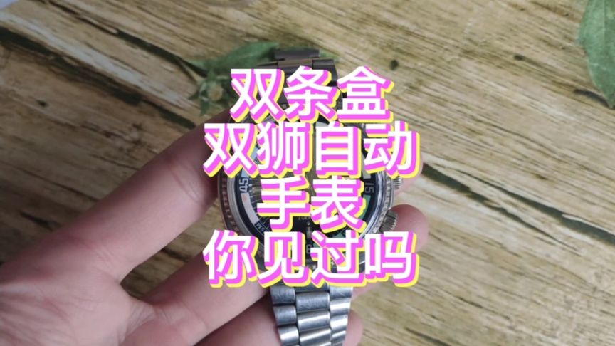 苏联双狮海霸自动手表