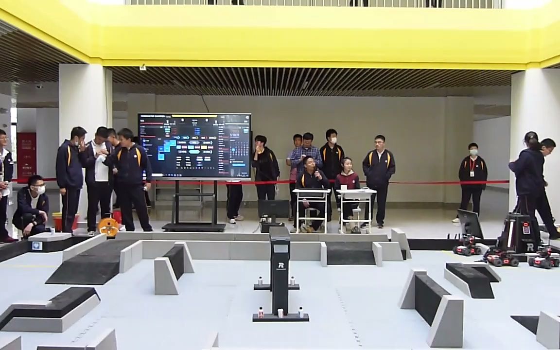 川沙中学2022届科技节活动之机甲大师 2022.10.11 A组1/4决赛 高一...