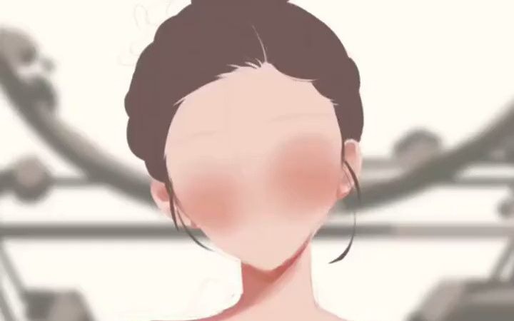 【厚涂视频培训】漂亮小姐姐上色过程 半厚涂衣服厚涂用几种笔刷