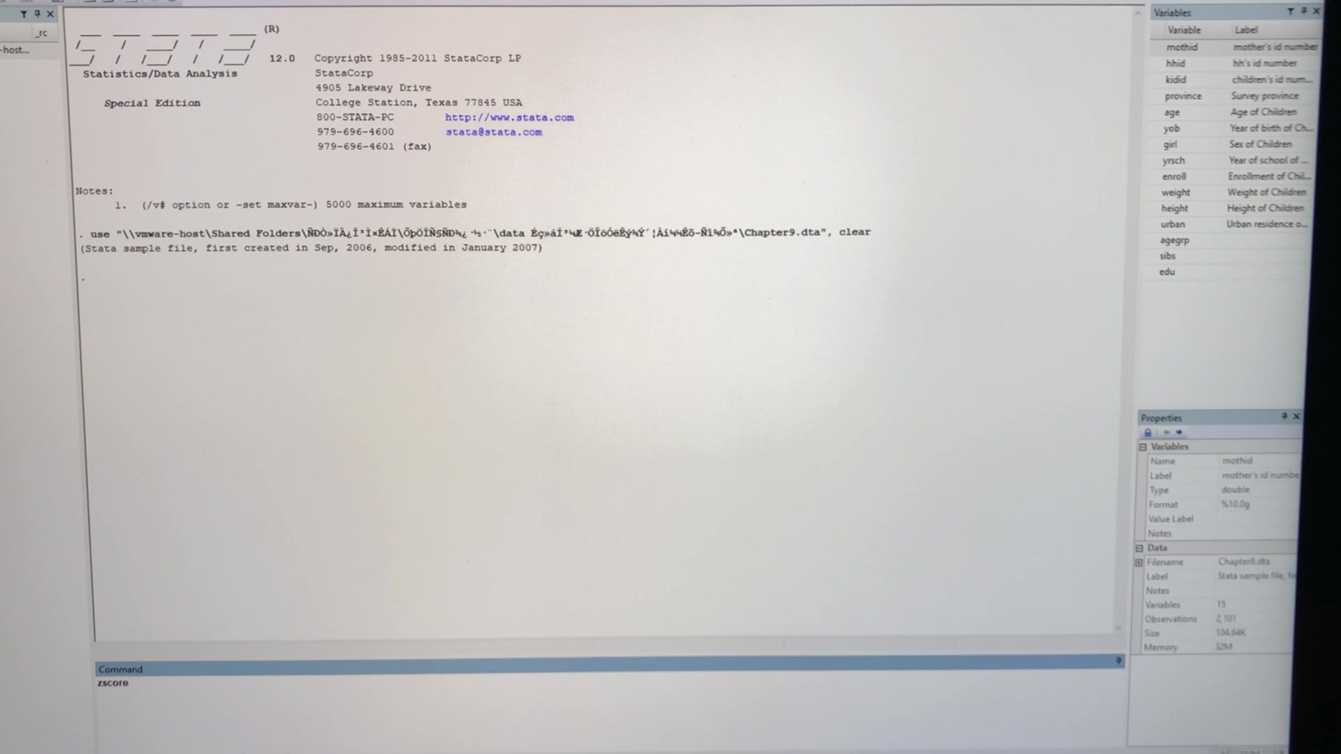 Stata:另外六个知识点