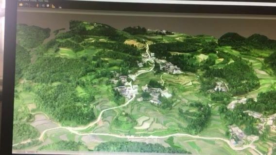 矿山三维立体效果图展示