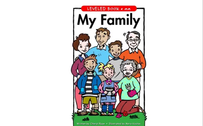 RAZ英文绘本阅读-AA级 认识一下我的家人!My family