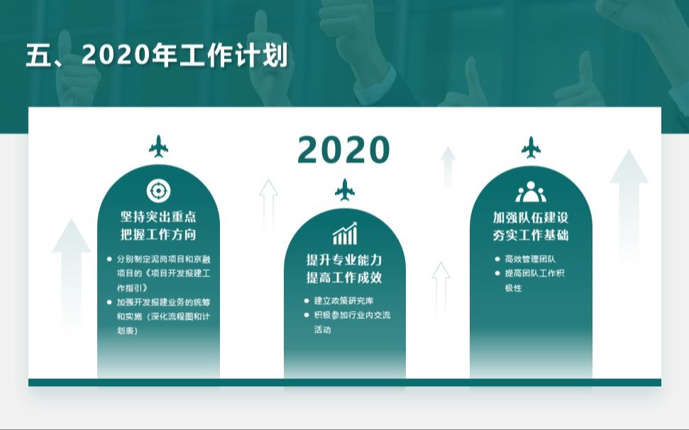 【PPT】小改造|第07期:年终总结工作计划页