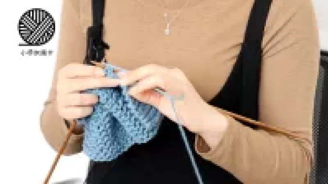 织围巾时应该如何收针?方法其实很简单,用正针的织法收针