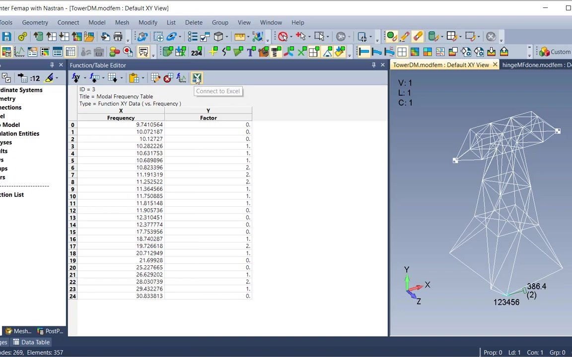 新版本Simcenter Femap功能展示—— excel数据关联与导入