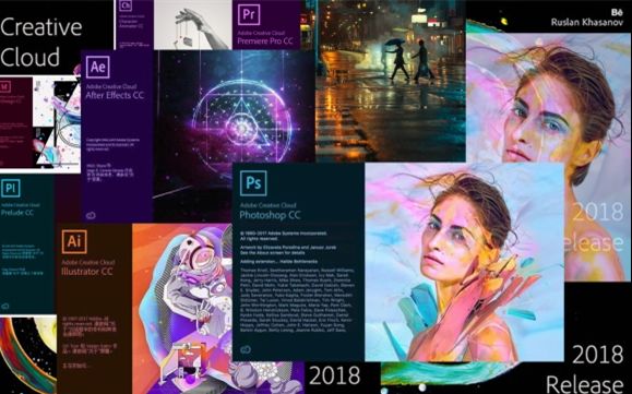 Adobe CC 2018全系列软件正式推出(2017版本还没有普及呢)