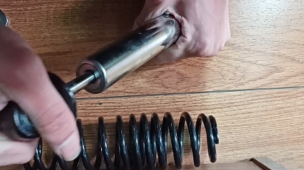 拆国产林海电动车用后减震!对得起价格