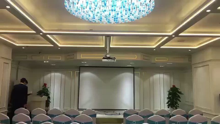 开会领奖了,这个会议室效果怎么样?