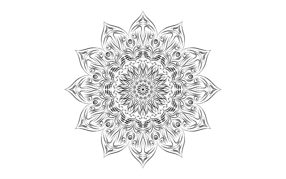 曼陀罗绘画太TM简单了吧