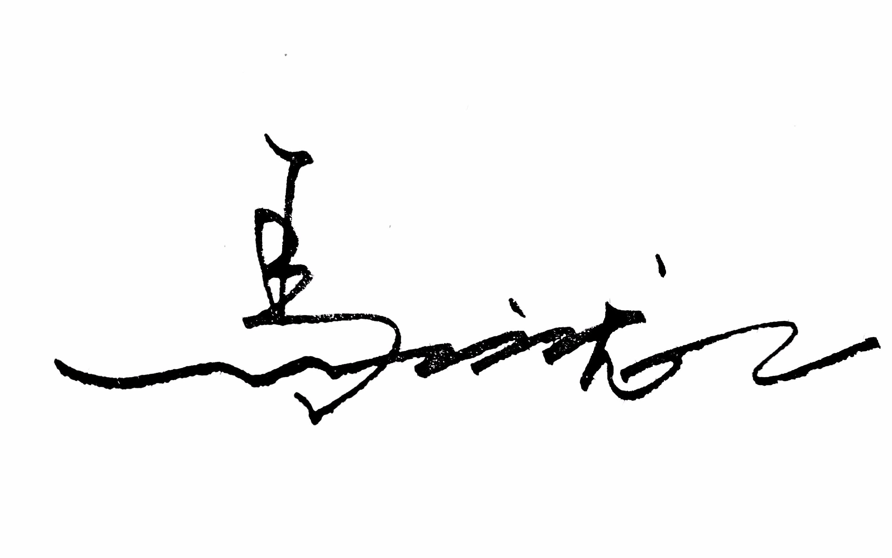 艺术签名设计,繁体马字签名