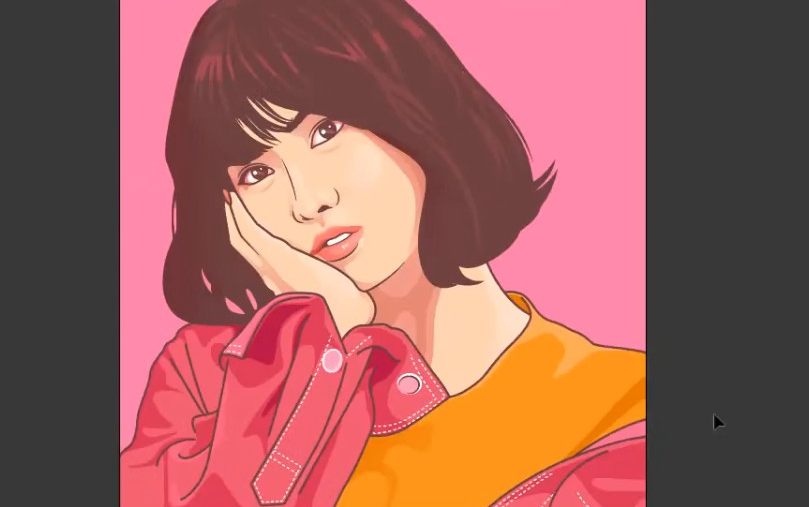 使用Adobe Illustrator 绘制人物插画教程 人物绘画教程 Ai教程 插画教程