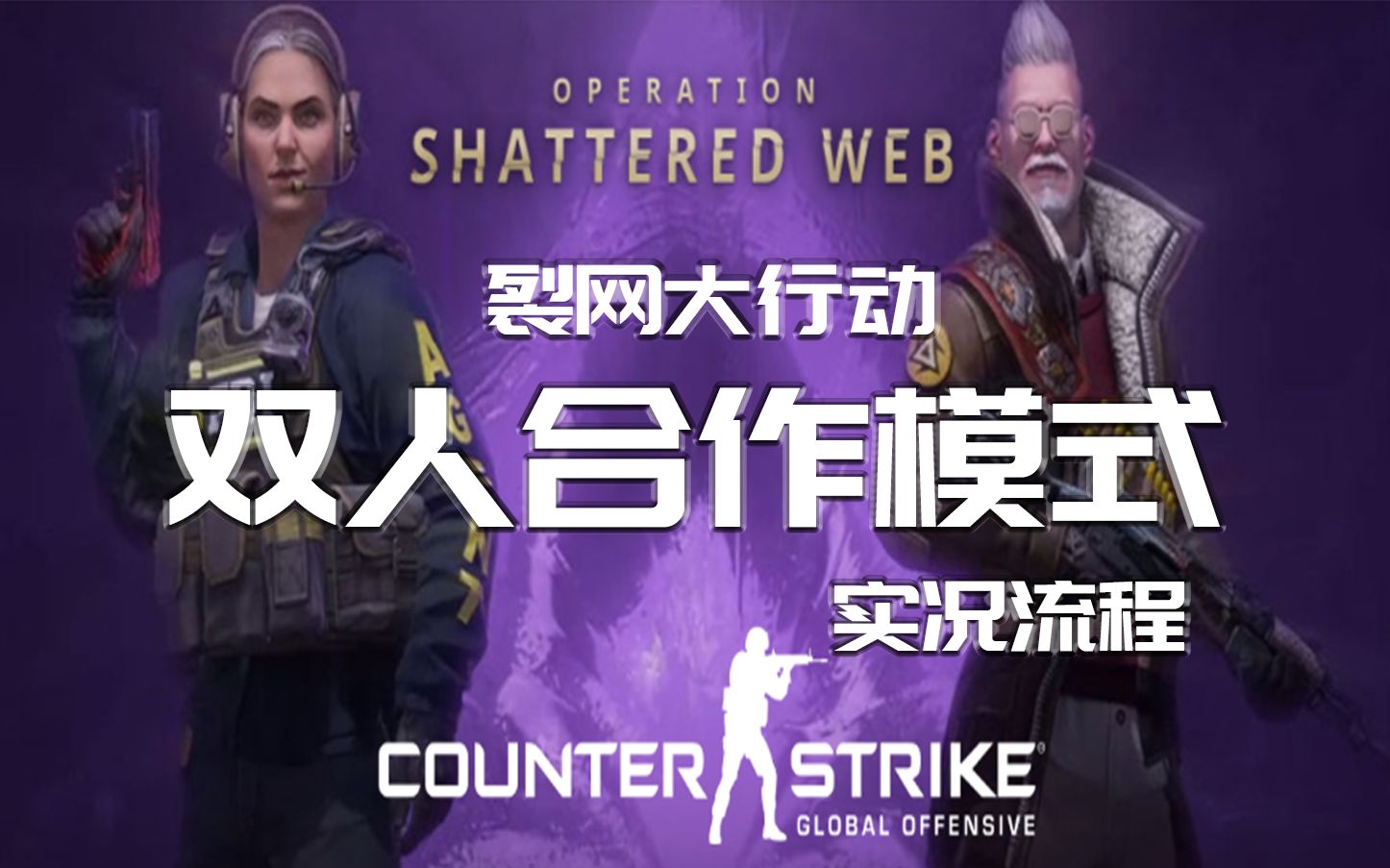 【CSGO】裂网大行动 病毒爆发 双人合作剧情全流程
