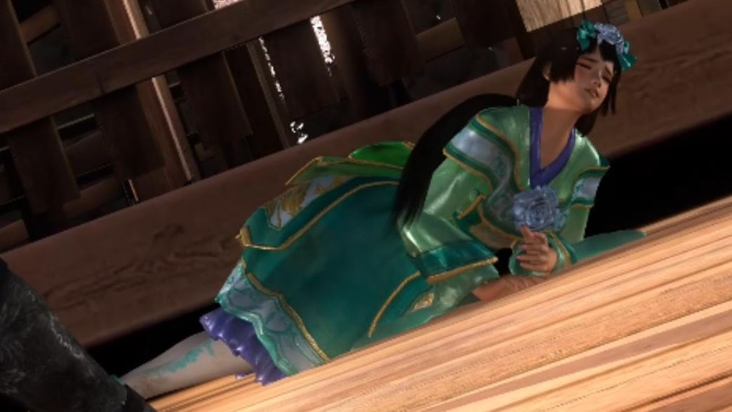 格斗游戏里面也能被无惨?_DOA5