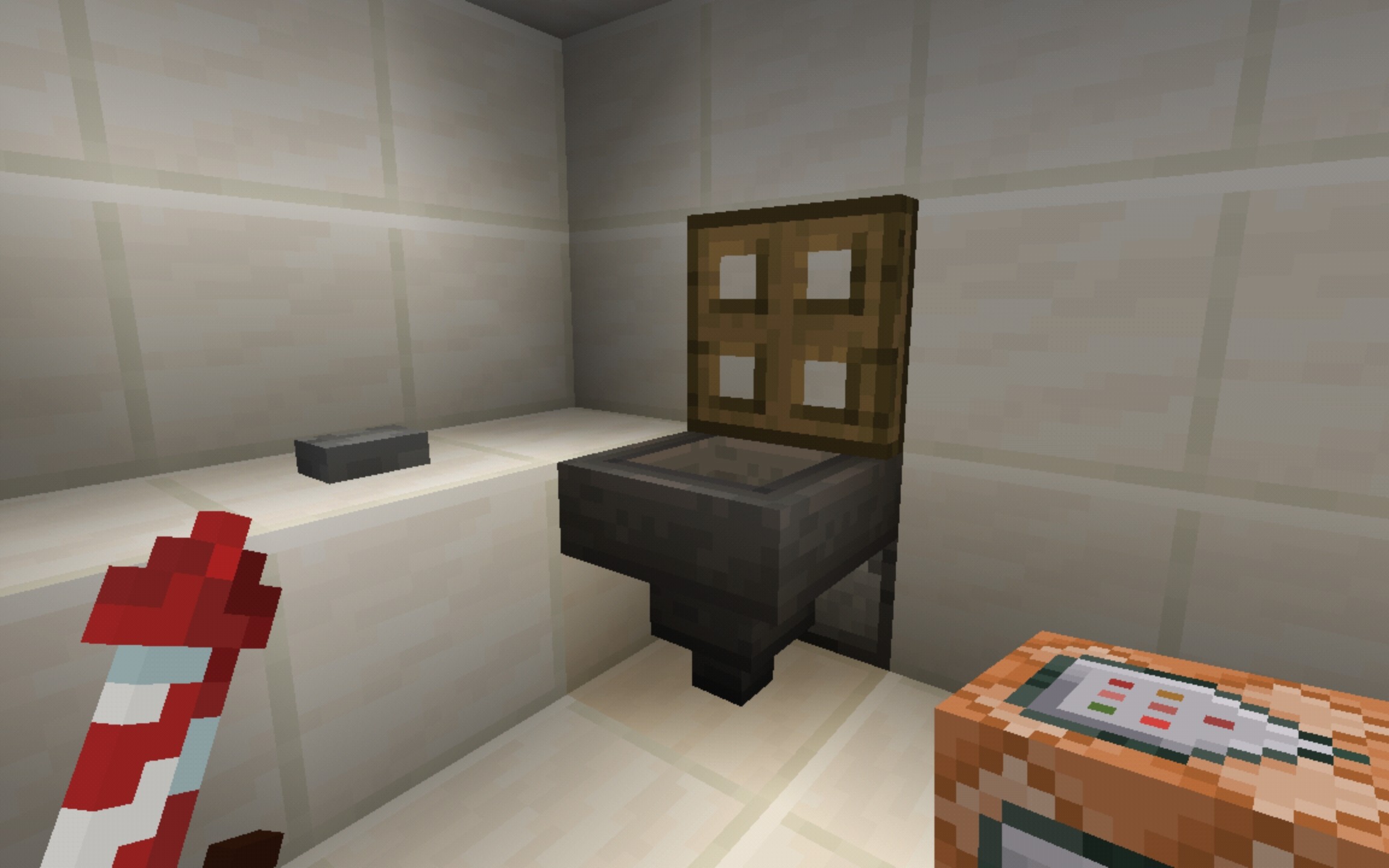 《我的世界》如何做一个真实可用的抽水马桶