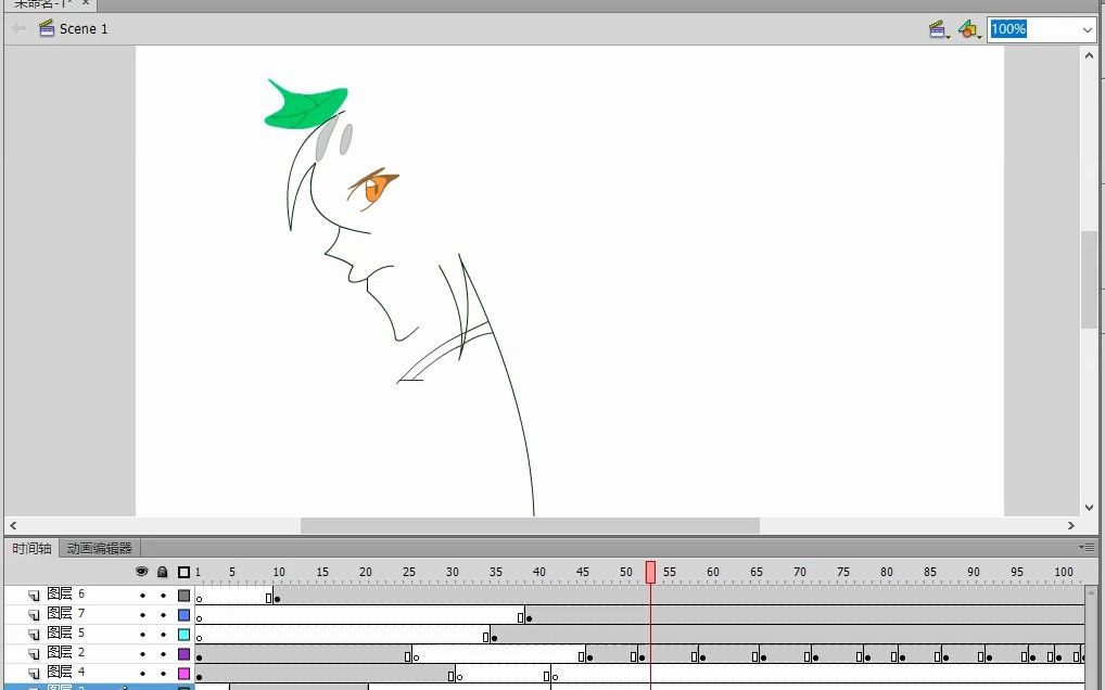 【兄坑 Adobe Flash逐帧动画