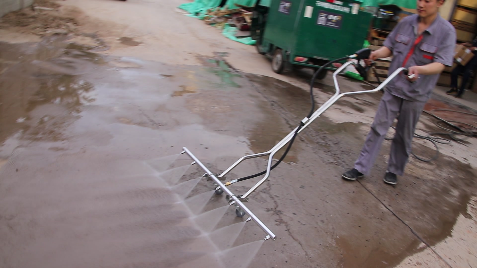 物业管道疏通机市政工程工厂下水道专业高压大流量疏通清洗洗地排