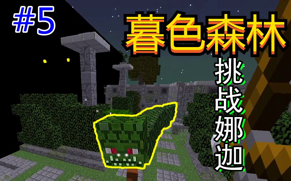 我的世界暮色森林 直接杀娜迦