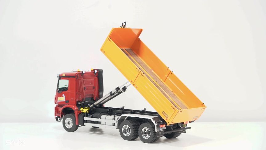 堪称桌面艺术级模型 #rc模型车 #模型 #工程卡车模型