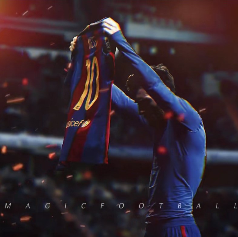 拉玛西亚のMessi 