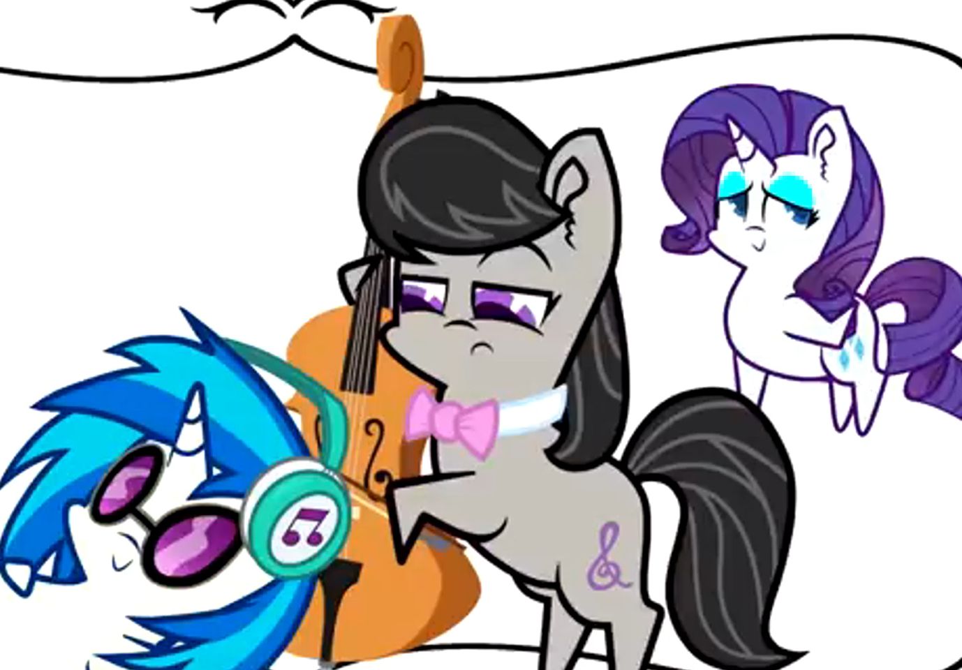 【Magpiepony】MLP Animation - Ask Ponies - Vinyl and Octavia