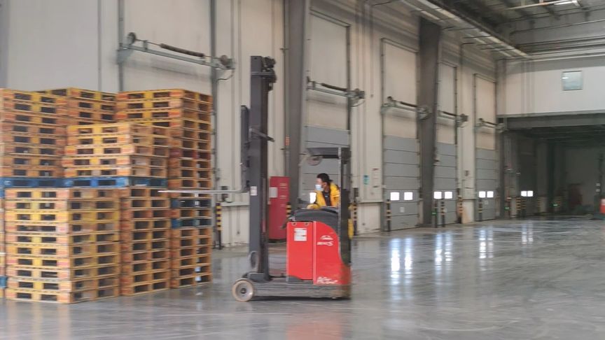 SmartWMS仓储信息化案例 -京诚信物流有限公司(二)#仓库实拍