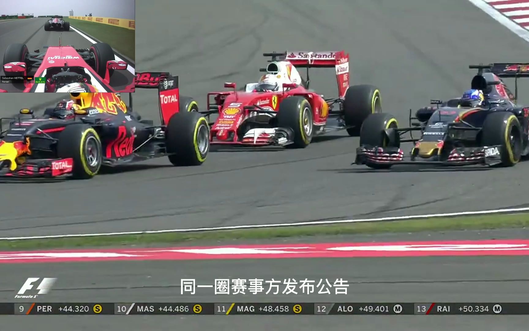 F1赛事回顾-2016上海大奖赛-罗斯伯格跨赛季六连冠-汉密尔顿五进站