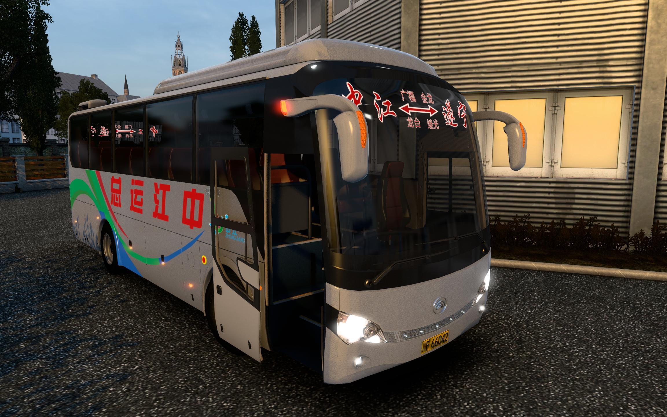 欧卡2-国产客车MOD-高质量客车模组,宇通zk888HZ