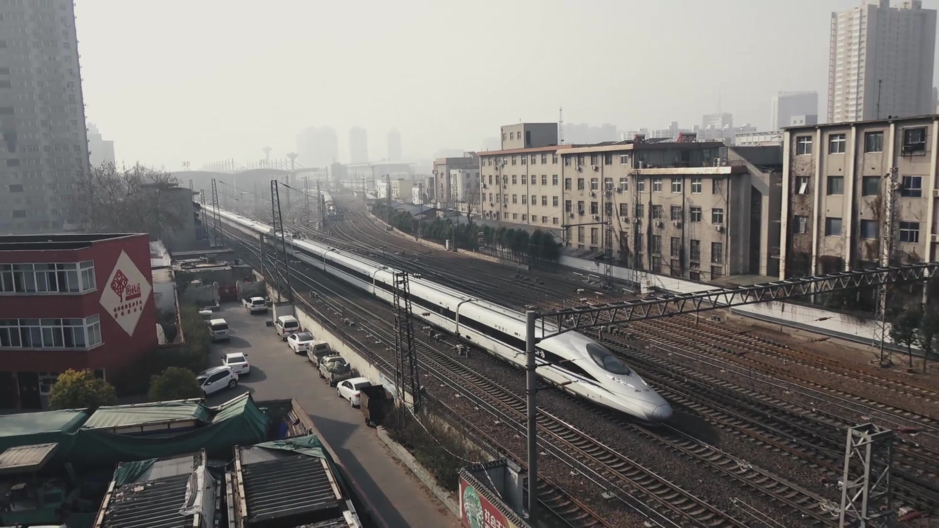 [火车][竞速]CRH380AL[C2952]&SS8+25K+S25K[T6551] 郑州出站