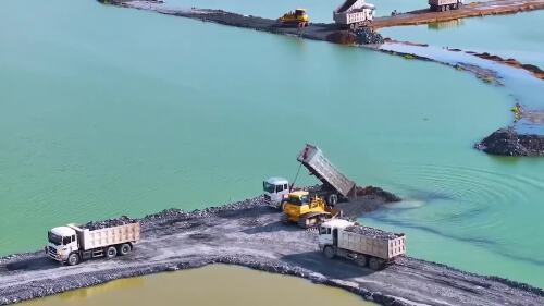 令人震撼的填海造陆工程!一看这规模,就知道整个项目的造价不菲