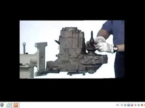 捷达五速手动变速器的拆卸