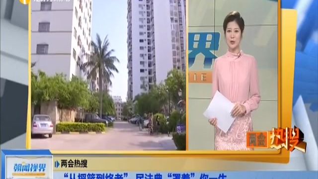 两会热搜 “从摇篮到终老”民法典“罩着”你一生