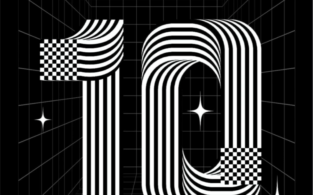 Ai小技巧32|1分钟学会线条立体文字效果的制作