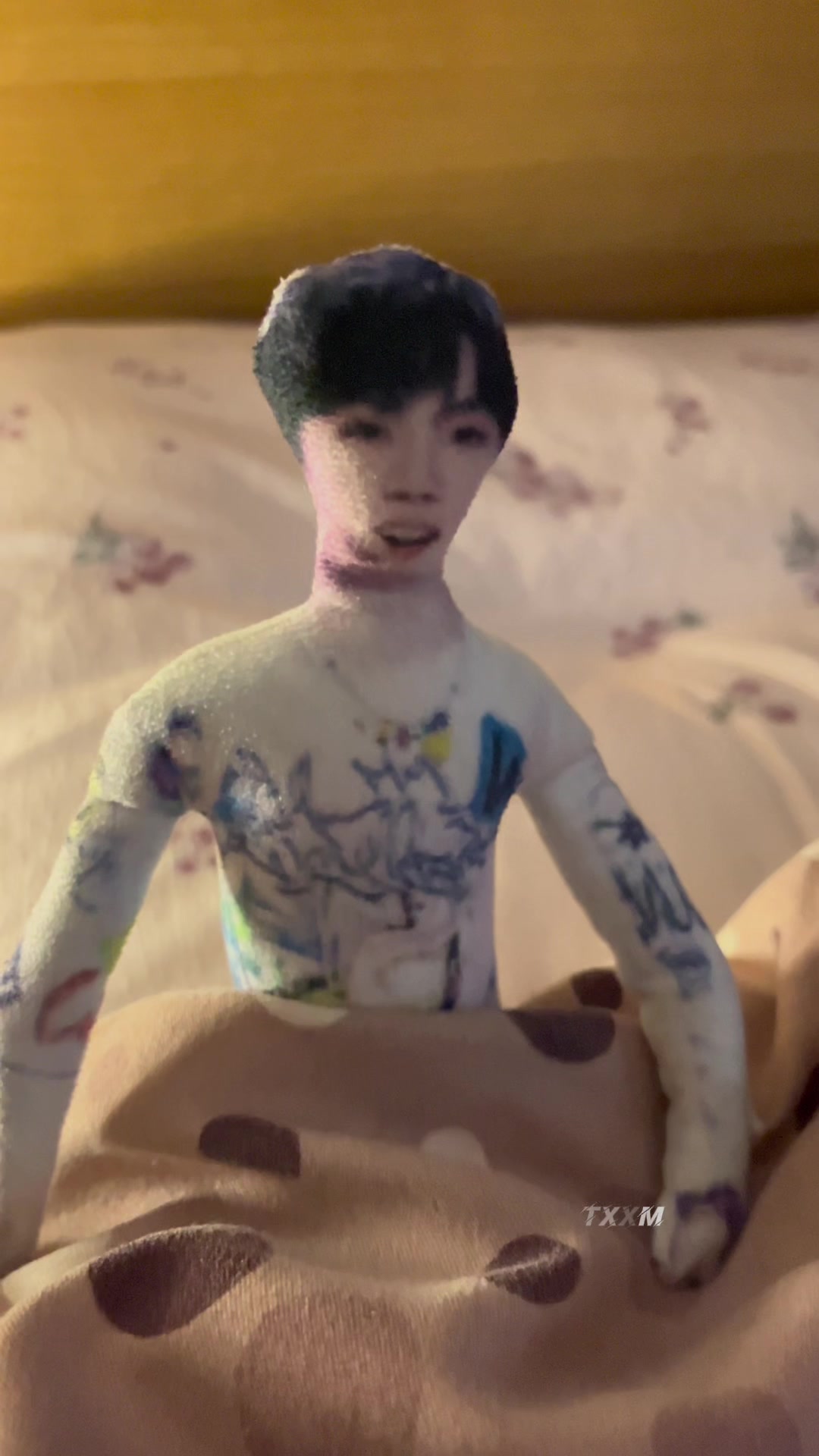 可怜的茄干,又做噩梦了 #茄干 #马嘉祺 #老鼠干玩偶 #时代少年团 #...