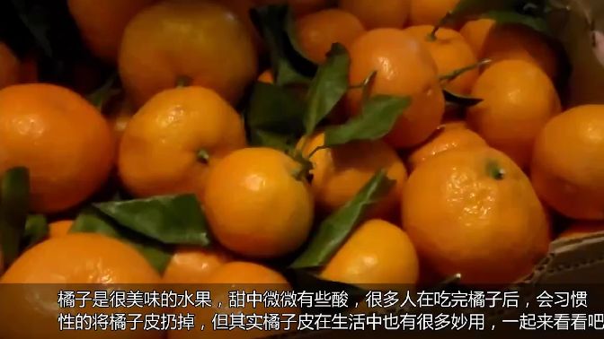 吃了这么多年的橘子,今天才知道橘皮还有这么大的用处