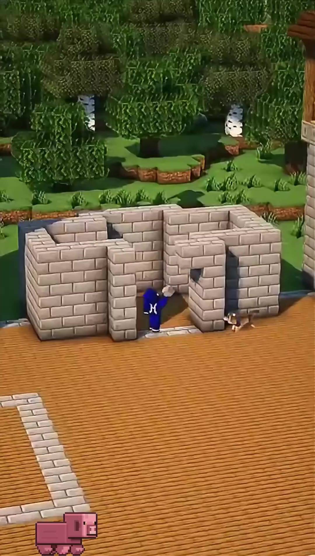 我的世界Minecraft中世纪城堡