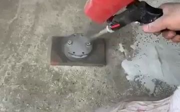 喷砂枪,带壶款,使用效果