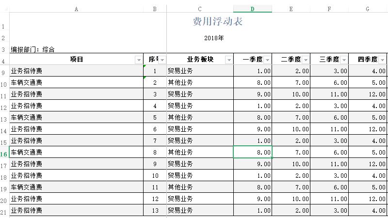 Excel隔行显示不同颜色