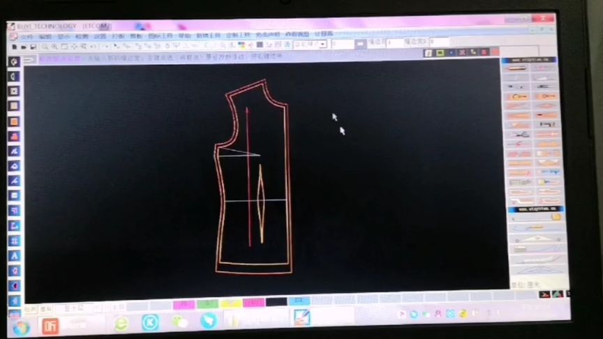 ET服装电脑打版初学者教程 放码推版流程