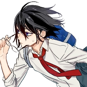 一只黑色的花卷 