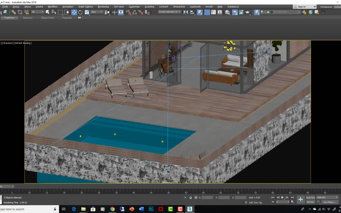 3dsmax与Vray建筑可视化模型渲染技术视频教程,纯纯中文字幕!