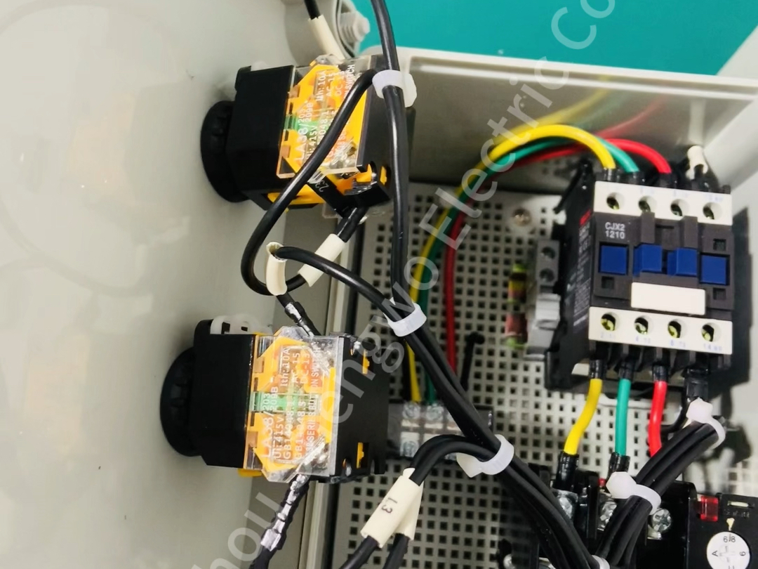 4KW 380V控制按钮盒,启动停止电源盒,支持定制