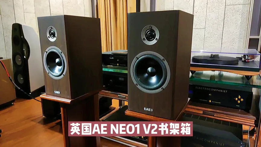 2000元级别超值的原装进口书架箱标杆:英国AE NEO1