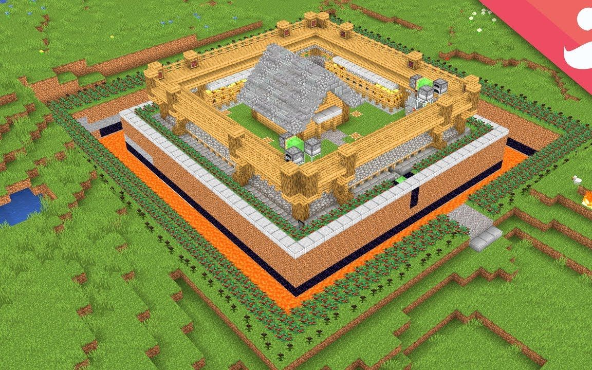 我的世界:红石大师是如何建造史上最安全的房子的?